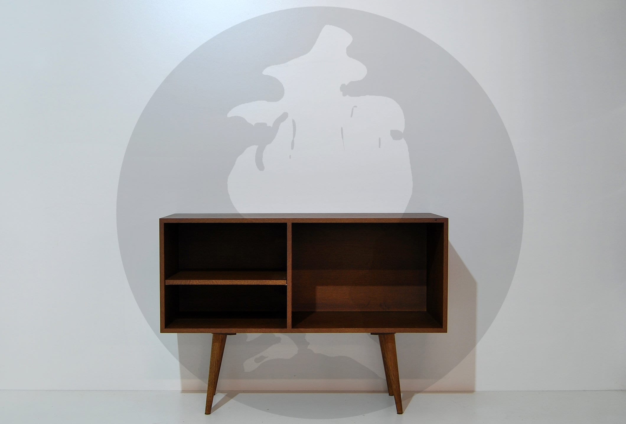 Vinyl Record Storage Mid Century Modern Sideboard Media - Etsy