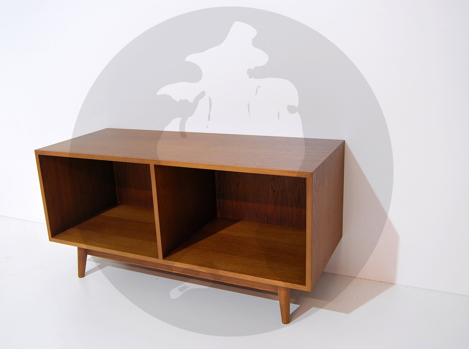 Vinyl Record Storage Mid Century Modern Sideboard Media | Etsy