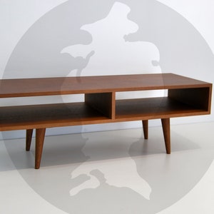 Coffee Table / Modern Mid Century Table / Media Console / - Etsy