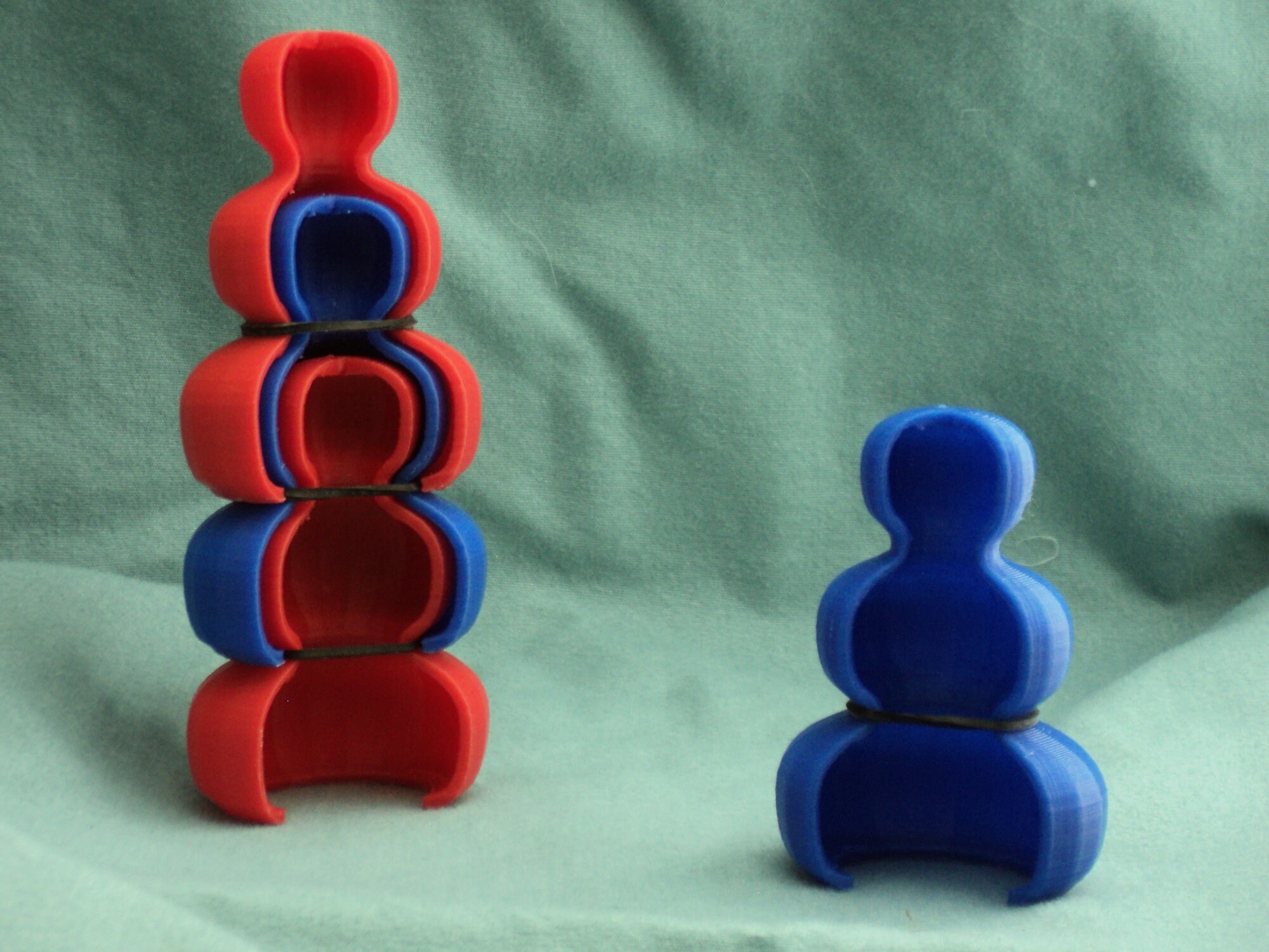 3d Printed Rattlesnake Rattle Model - Etsy