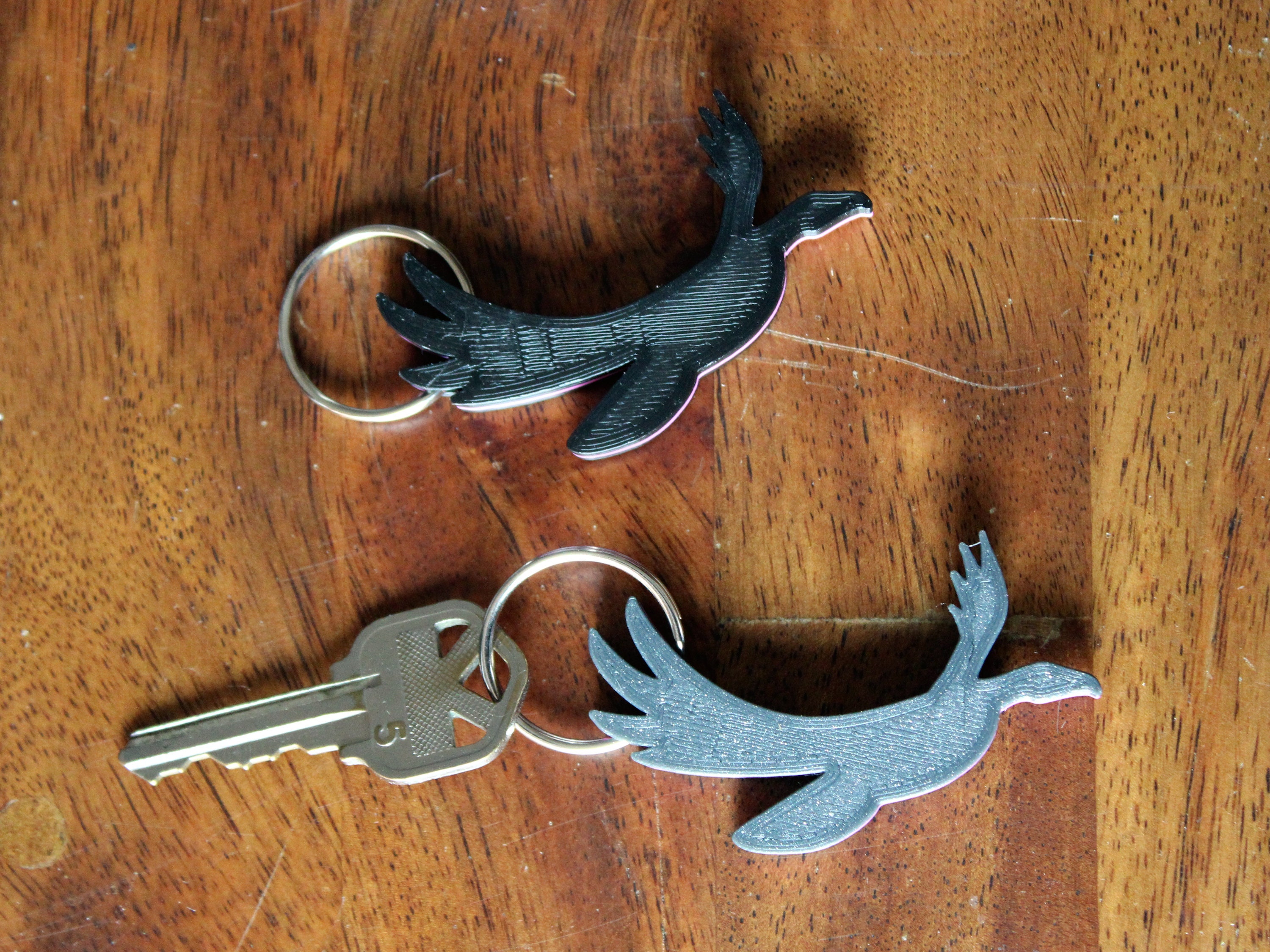 3d Printed Turkey Vulture Keyring - Etsy
