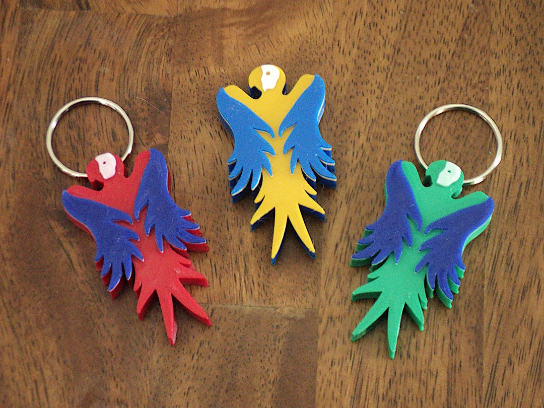 3d Printed Macaw: Keyring Magnet - Etsy