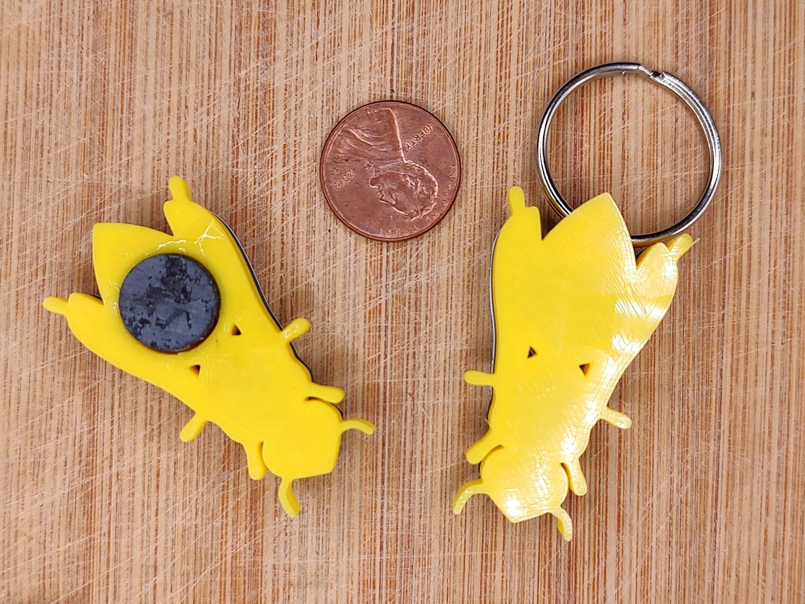 3d Printed Paper Wasp: Keyring, Magnet - Etsy