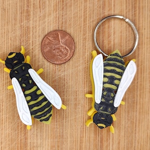 3d Printed Paper Wasp: Keyring, Magnet - Etsy