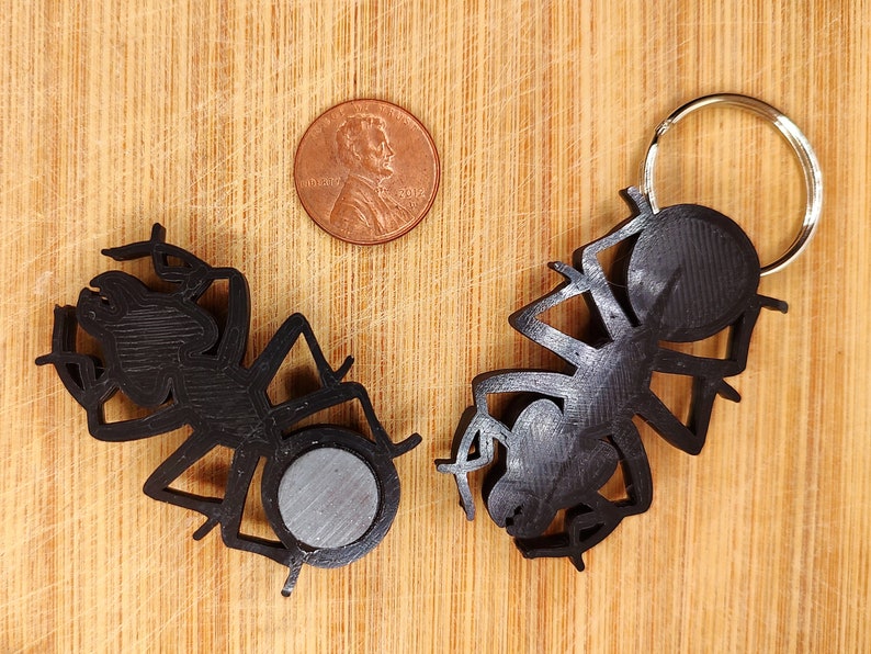 3d Printed Giant Forest Ant: Keyring, Magnet - Etsy