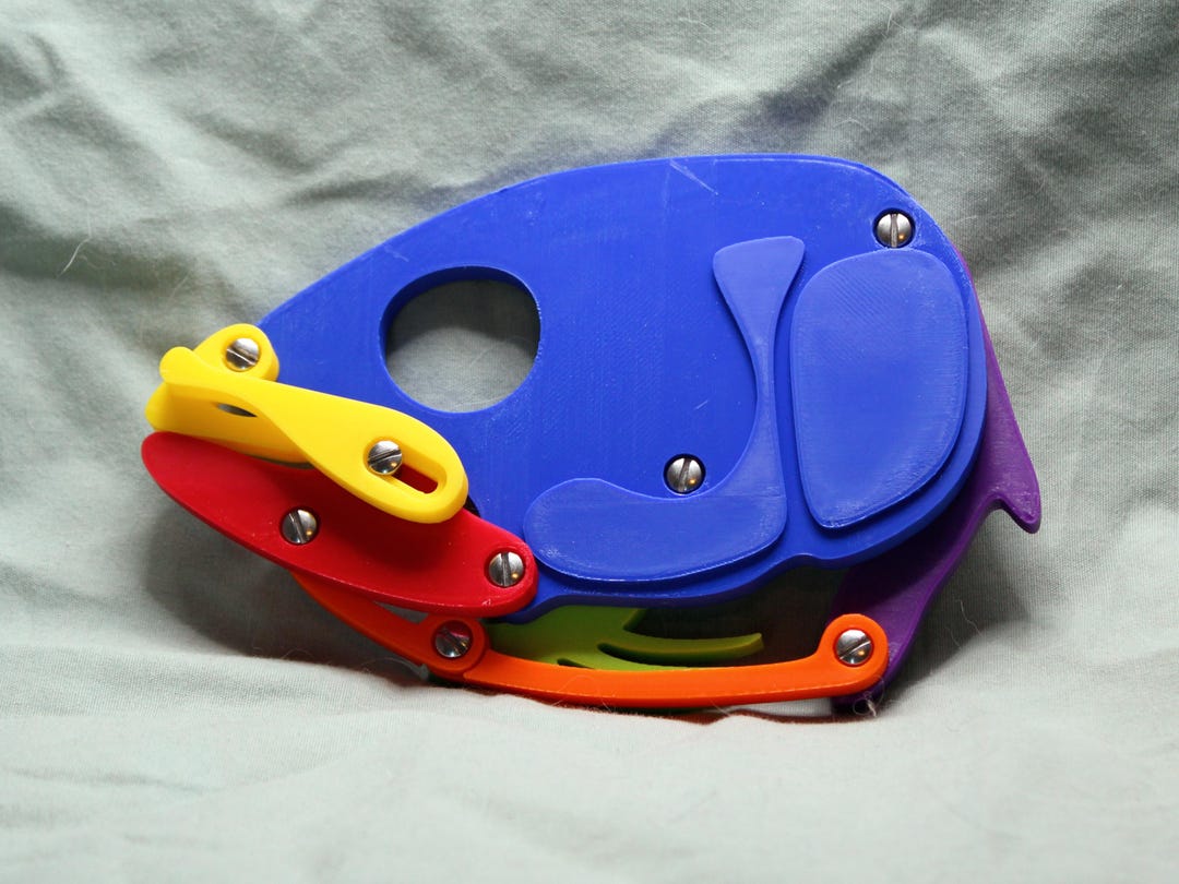 3d Printed Fish Cranial Kinesis Model - Etsy UK