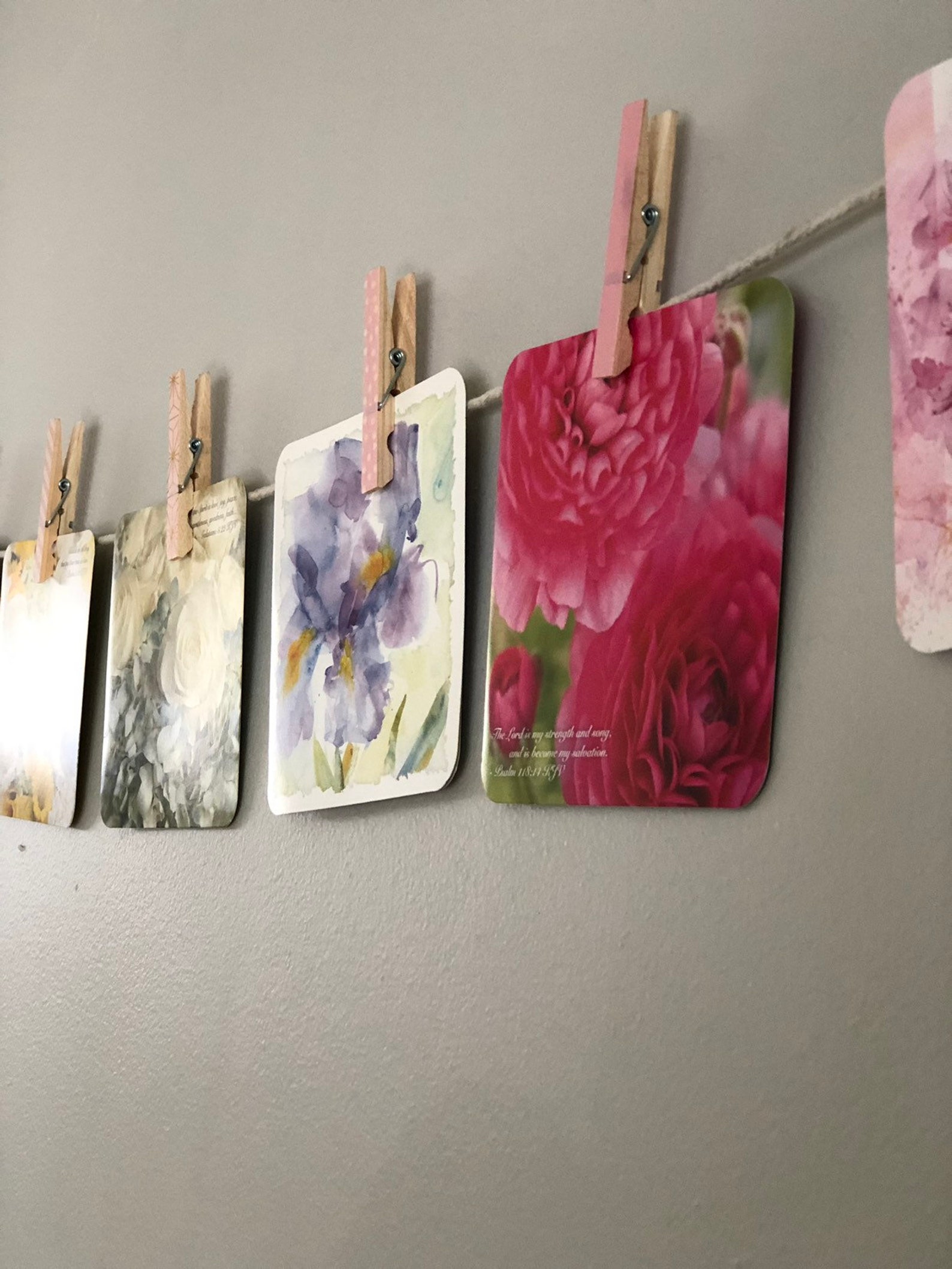 Rainbow Clothesline Artwork Display, Rainbow Art Work Display, Baby ...