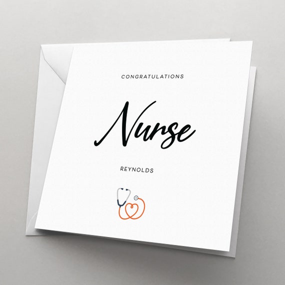Congratulations New Job Nurse
