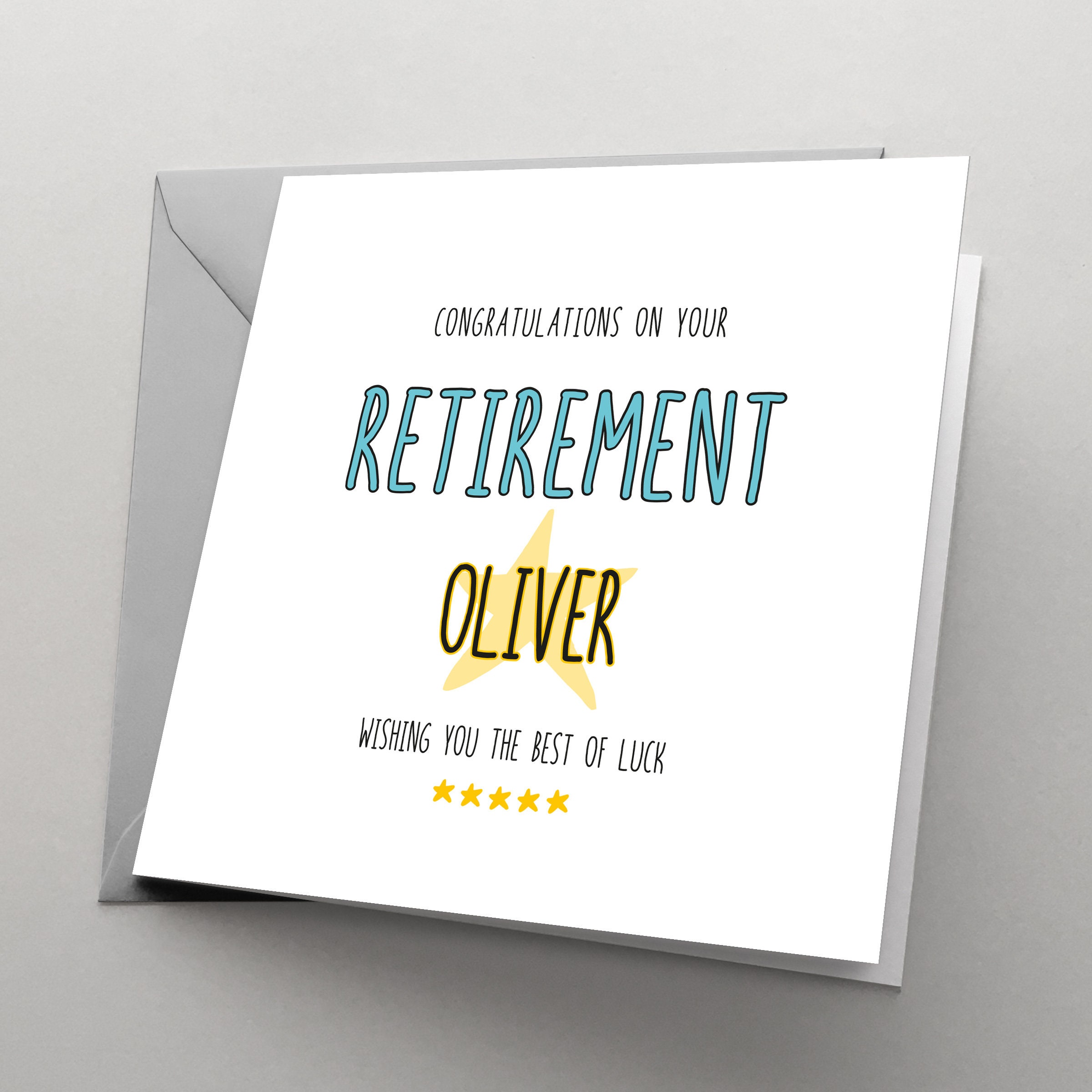 Congratulations On Your Retirement Cards