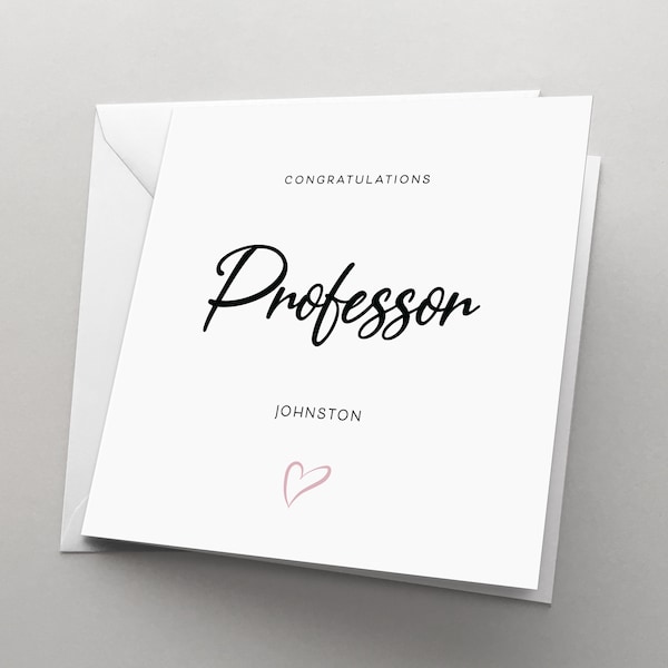 Professor Gift - Etsy