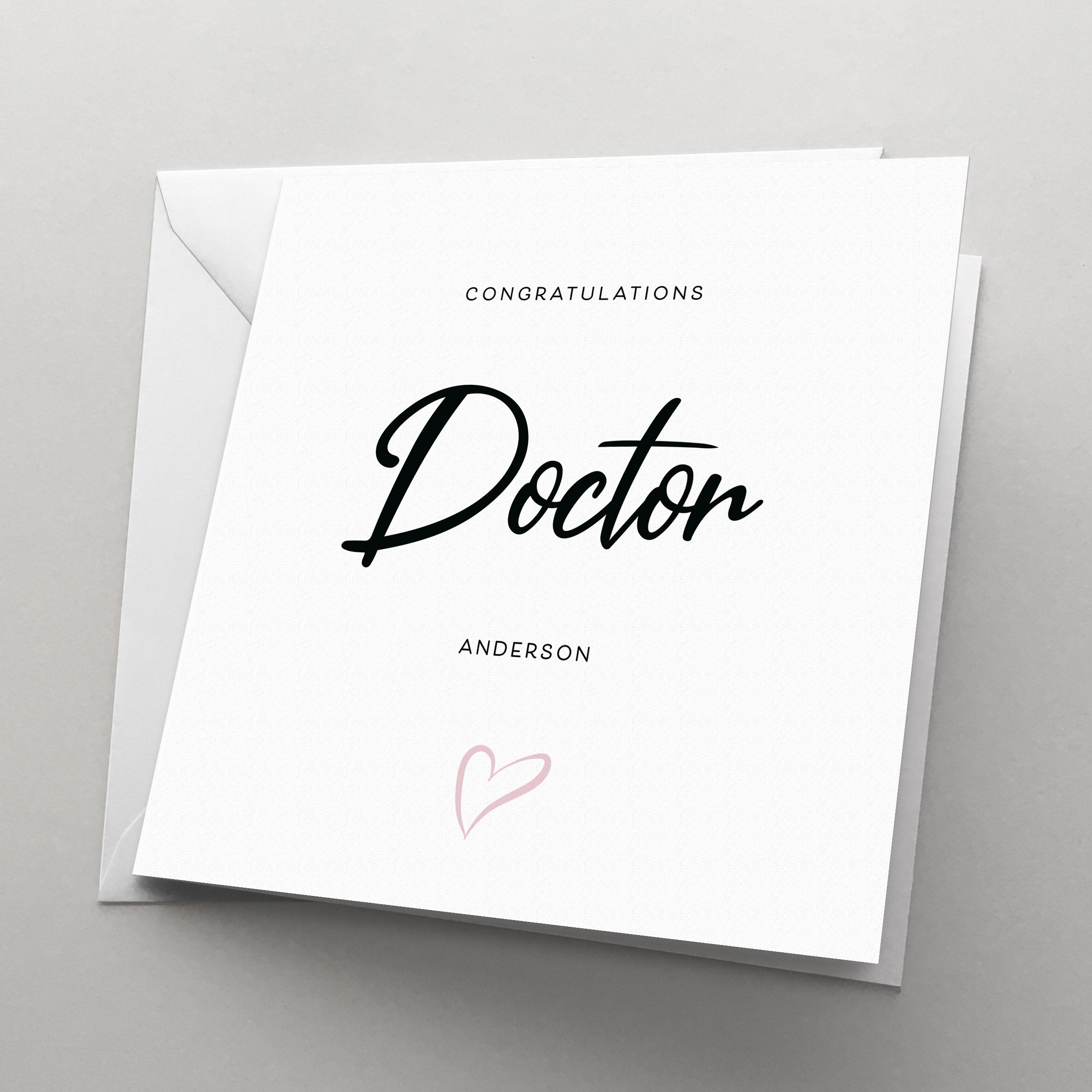 Personalised Congratulations Doctor Card New Job Doctor Card - Etsy UK