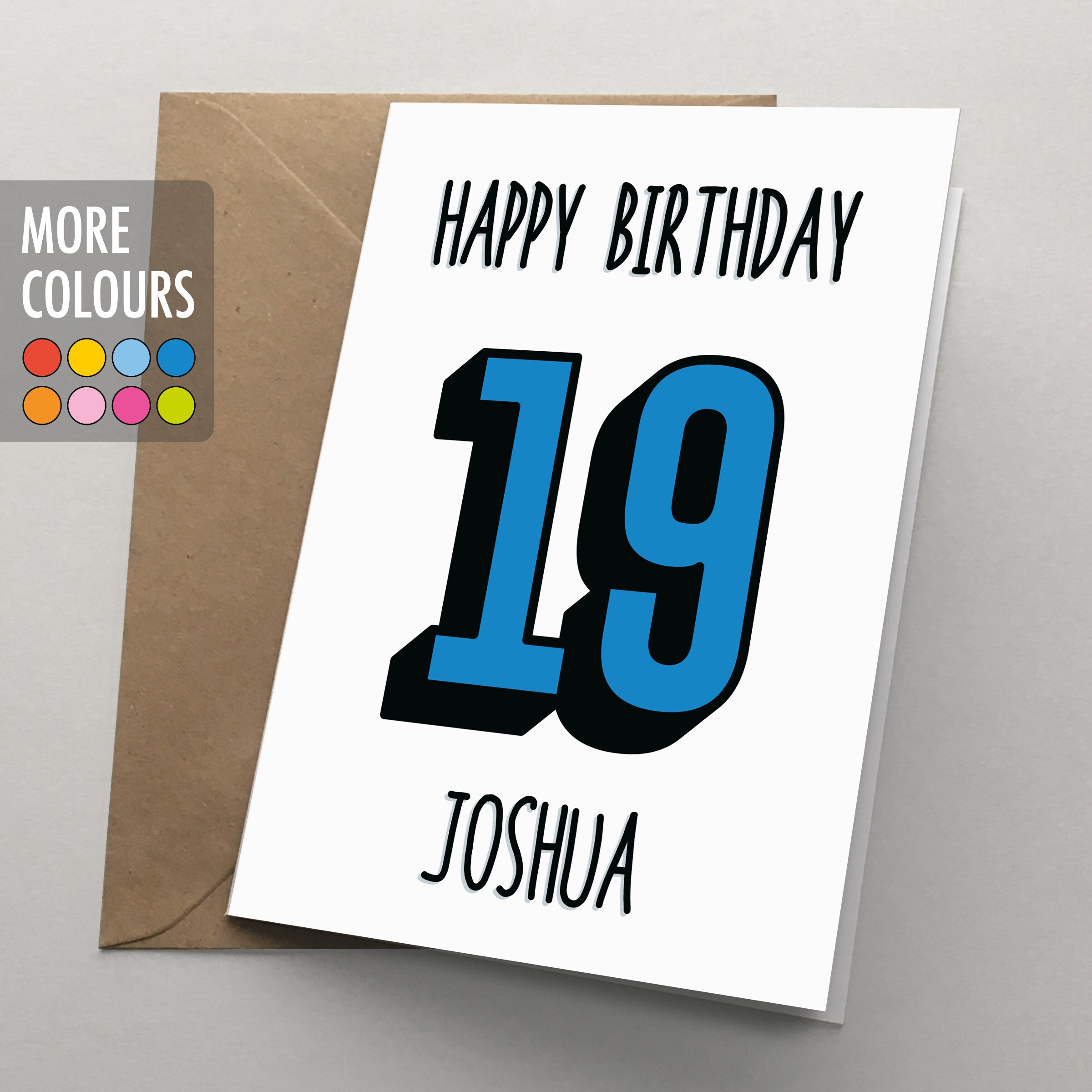 Happy 19th Birthday Cards