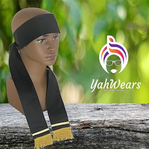 Handmade Black Mitre Head Wrap, Israelite Headwrap, Men Turban ...