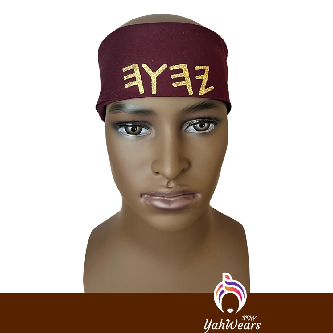 Custom Paleo Hebrew Headband Bandana, Bible Clothing Accessory ...