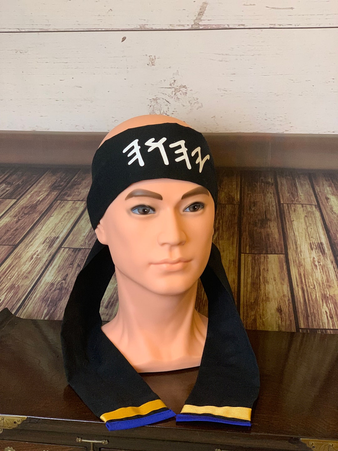 Mitre Head Wrap Black Israelite Headwrap Turban for Men - Etsy