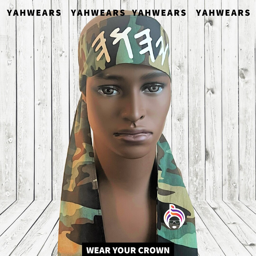 Mitre Head Wrap With Fringes, Headband for Hebrew Israelites, Yahwears ...