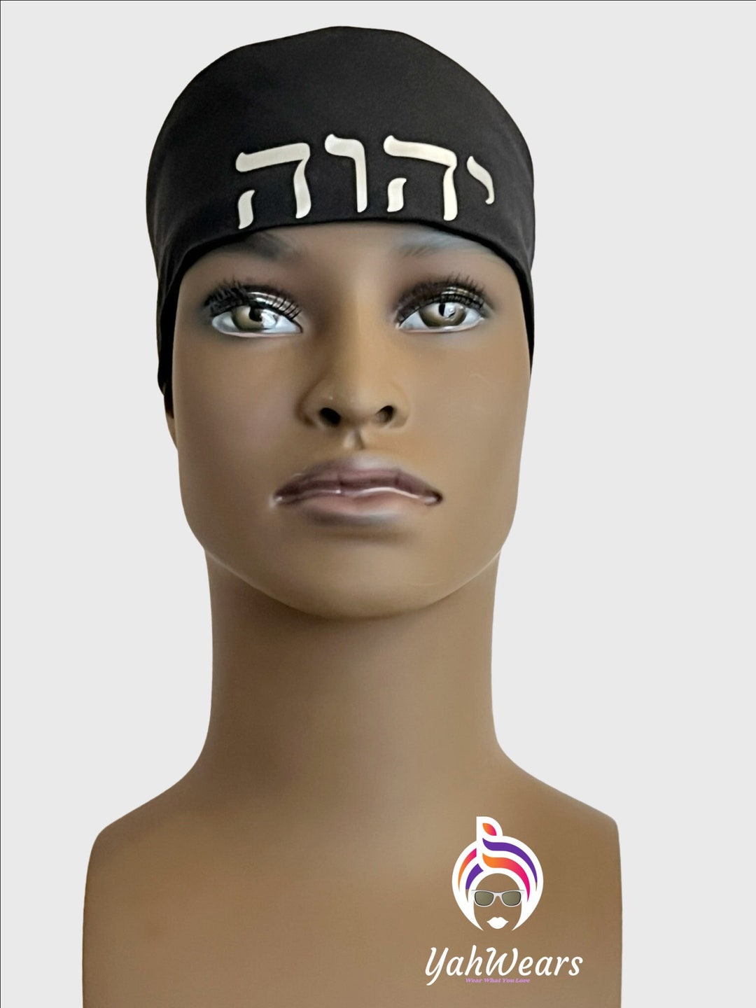 Yah Bandana, Hebrew Isrealite Headwear, Jewish Headwrap, Lord God ...