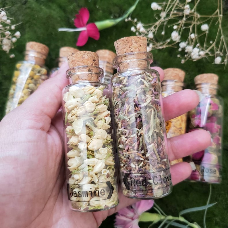 1.5 oz Herbal Bottles Dried herb vial Witchcraft herbs | Etsy 1.5 oz Herbal Bottles Dried herb vial Witchcraft herbs | Etsy