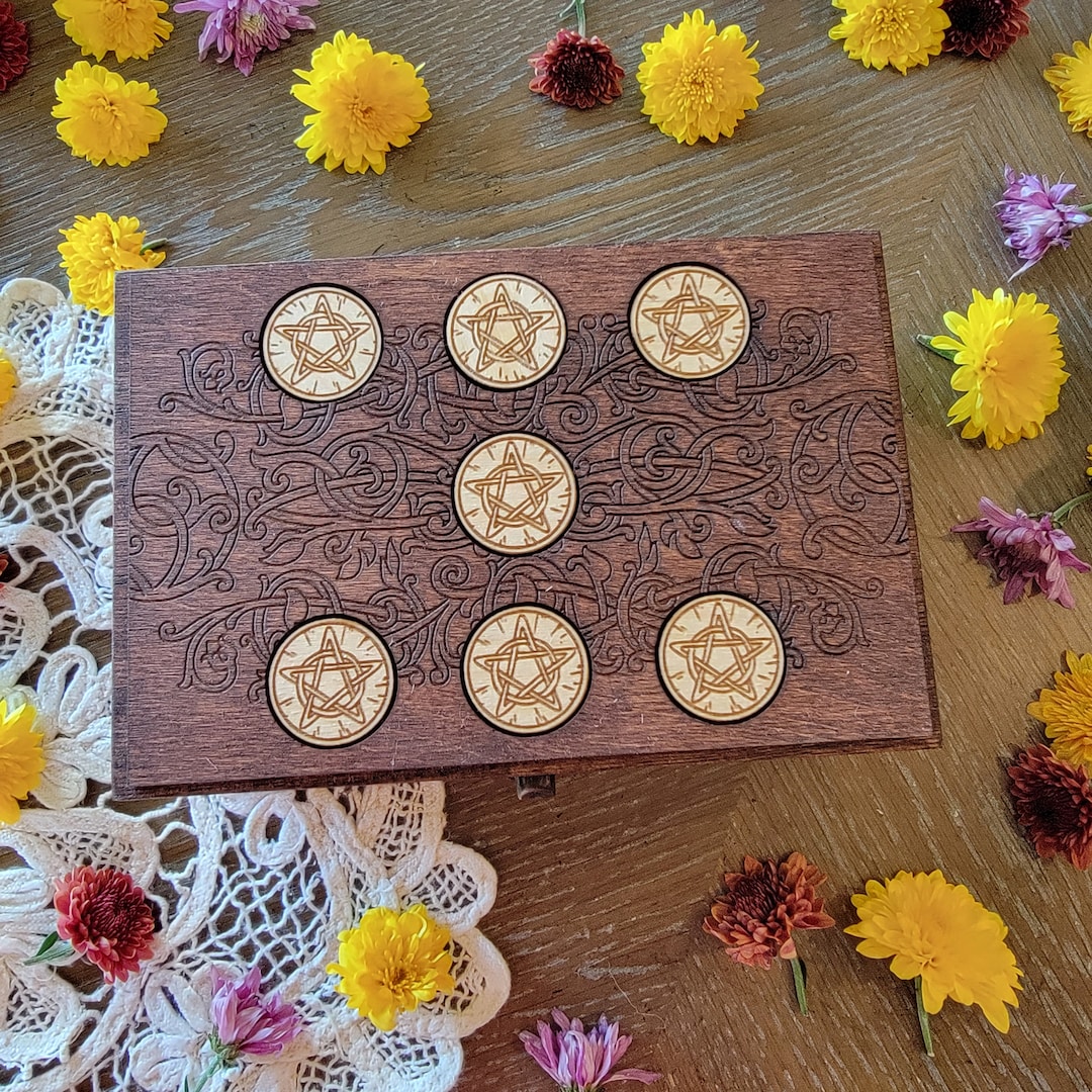 Prosperity Mystery Box | Wooden Coffin | Witchy Mystery Box ...