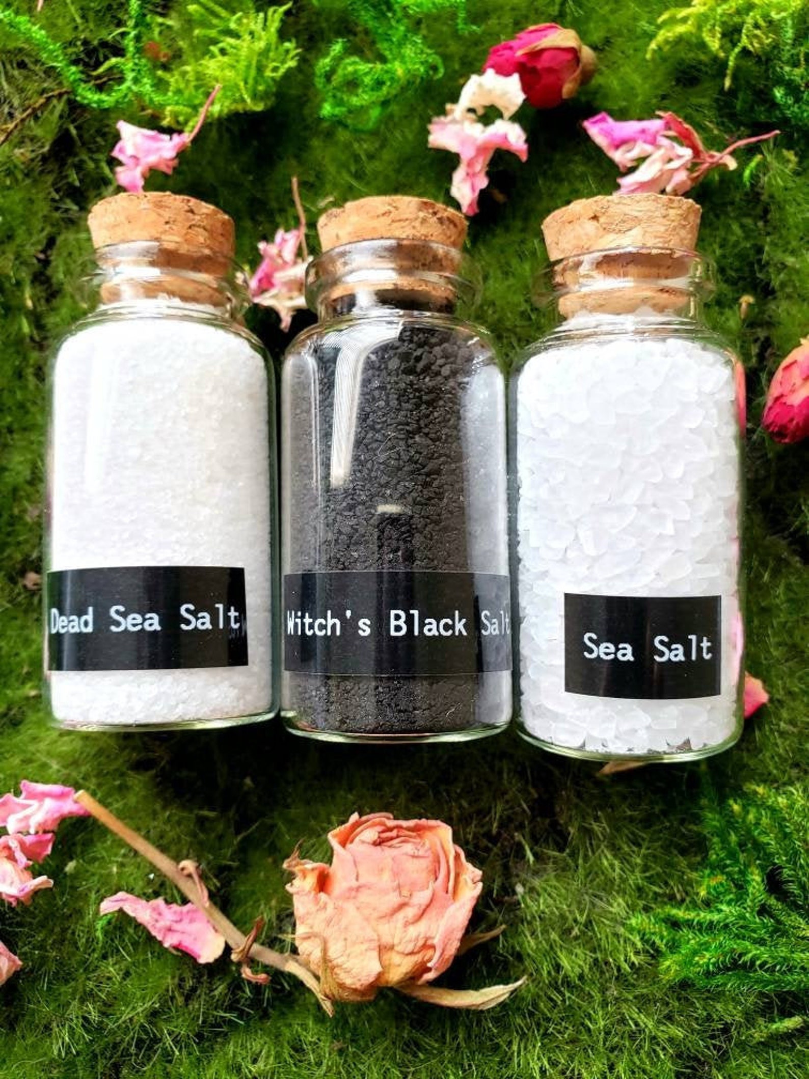 Ritual Salt Witch Salt Black Salt Black Salt Dead Sea - Etsy
