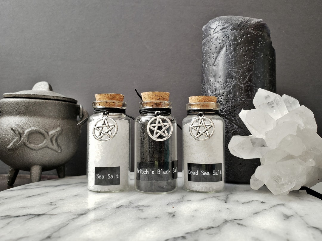 Ritual Salt Witch Salt Black Salt Black Salt Dead Sea Salt Protection ...