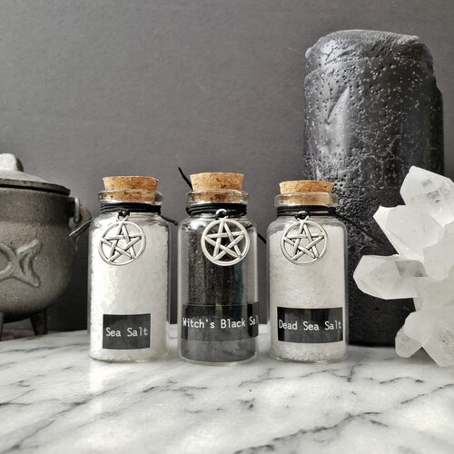 Ritual Salt Witch Salt Black Salt Black Salt Dead Sea | Etsy