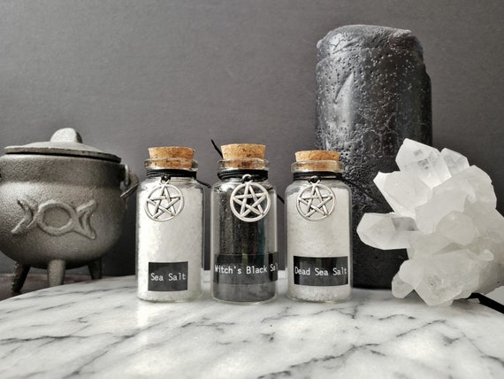Ritual Salt Witch Salt Black Salt Black Salt Dead Sea | Etsy