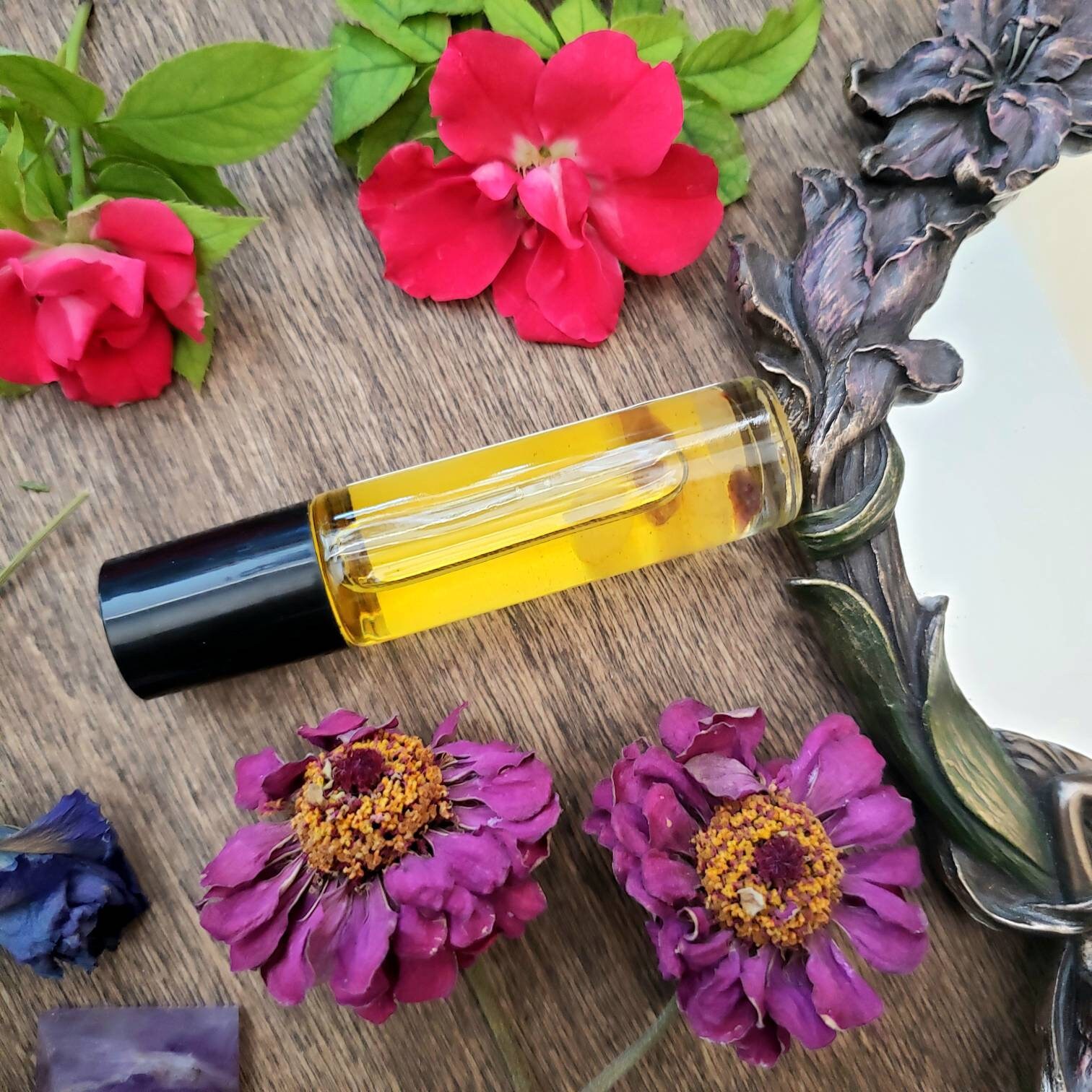 Witch's Cloak Perfume for Empaths | 10 Ml Roller Bottle | Calm Anxiety ...