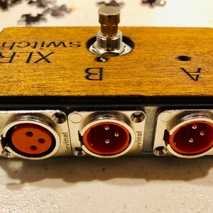 XLR / Microphone A/B Switch Foot Pedal - Etsy