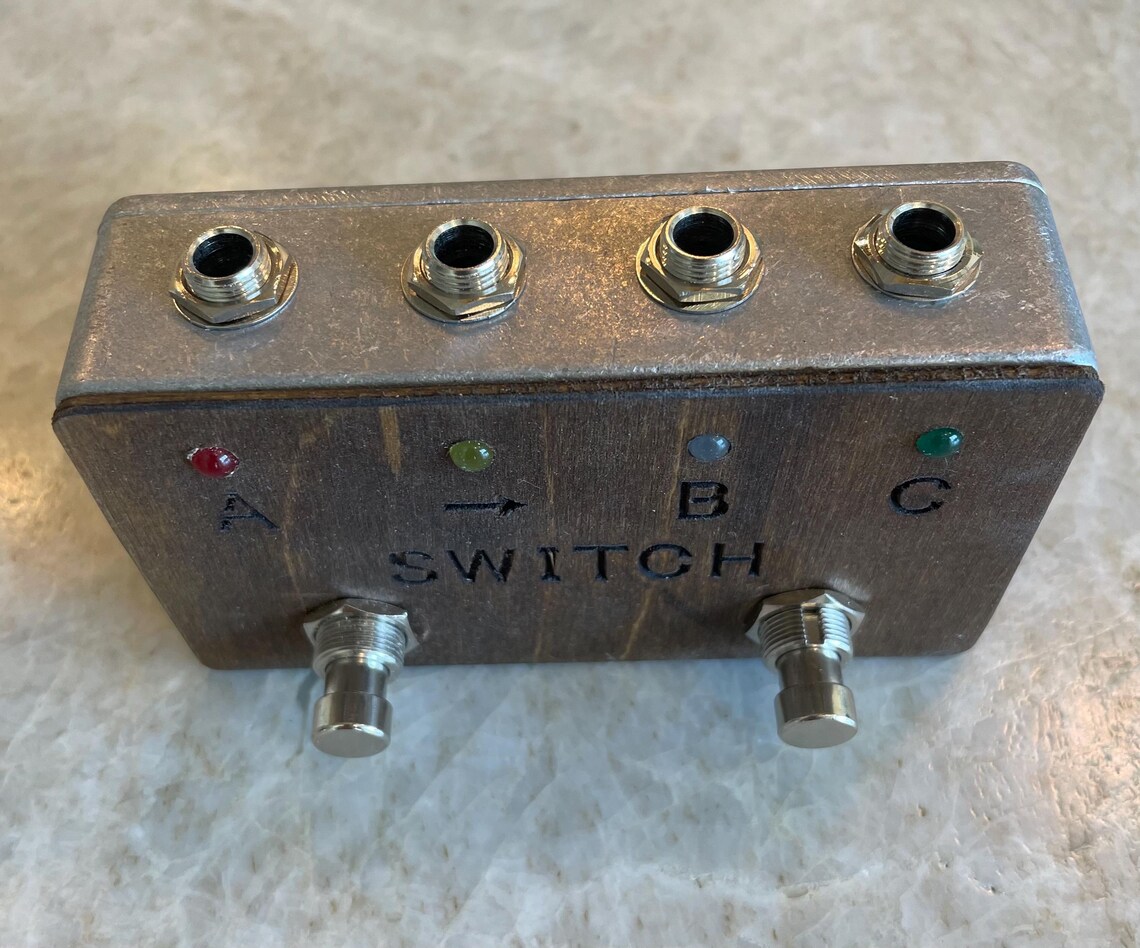 Guitar/ Instrument A/B/C Switch Footswitch - Etsy