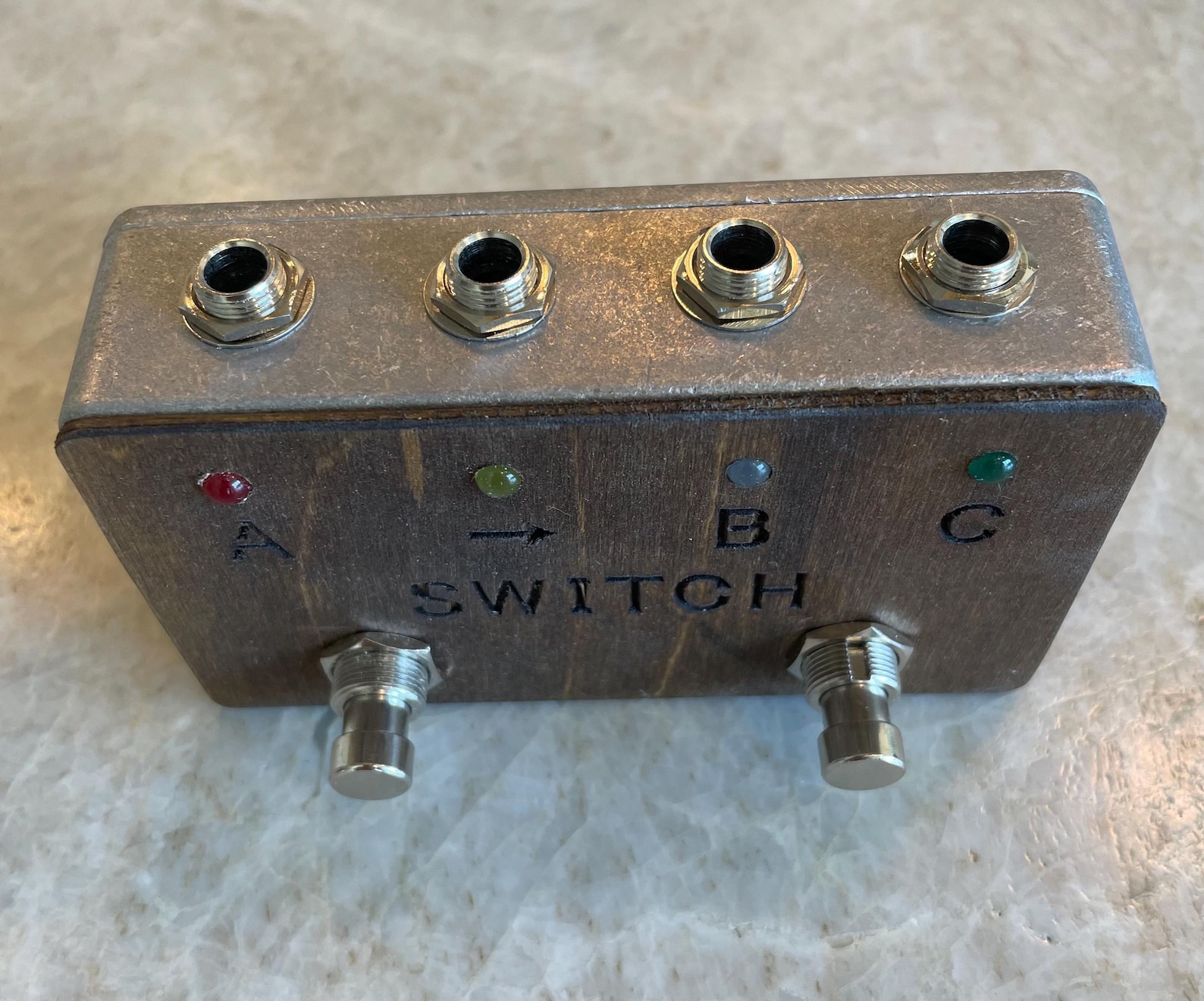 Guitar/ Instrument A/B/C Switch Footswitch - Etsy