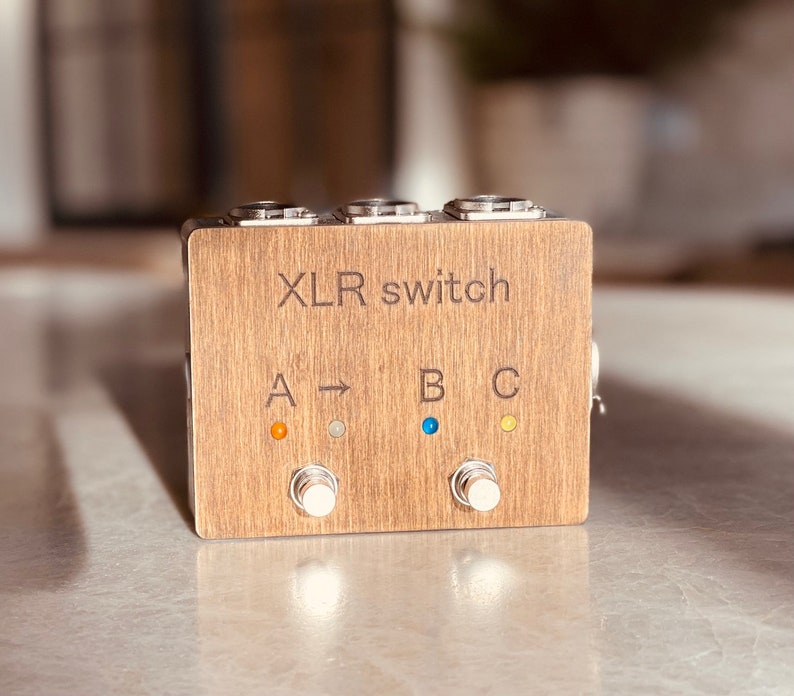 XLR / Microphone A/B/C Switch Foot Pedal - Etsy