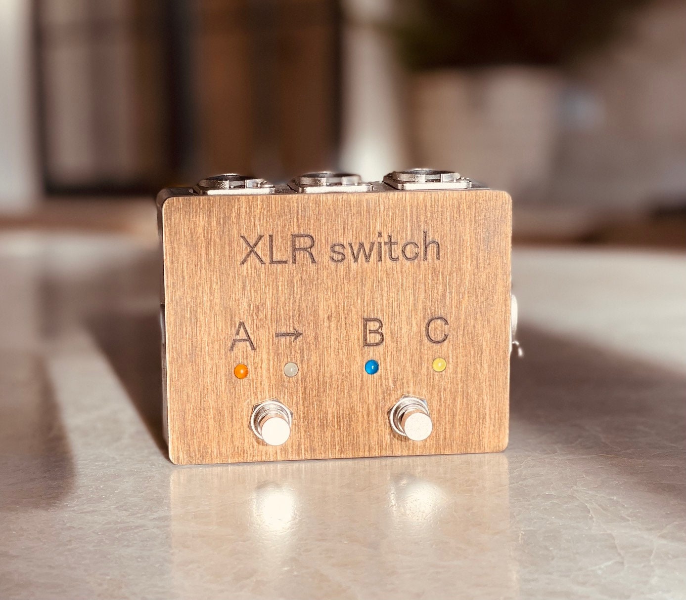 XLR / Microphone A/B/C Switch Foot Pedal - Etsy