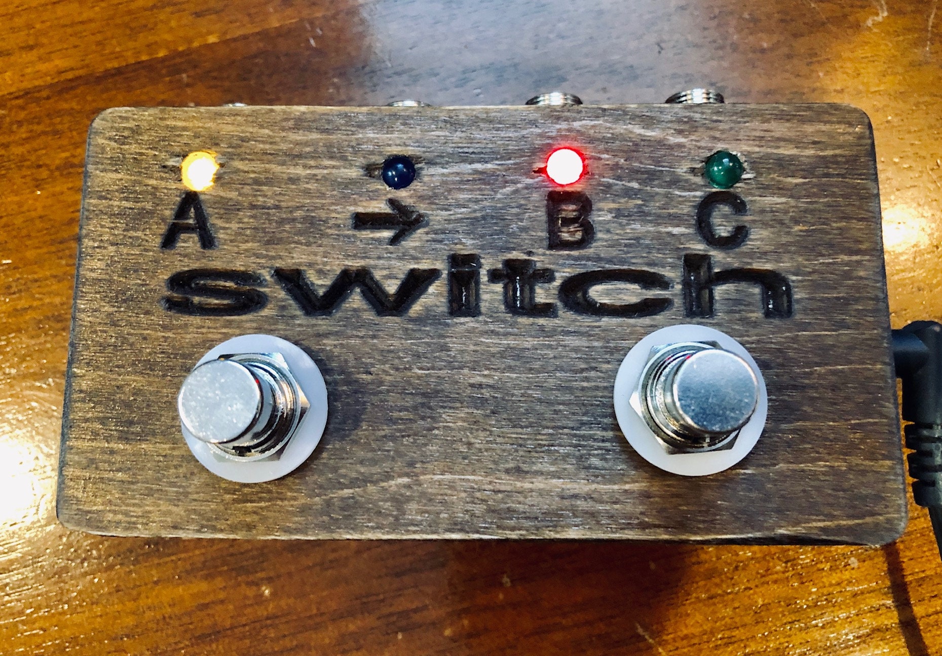 Guitar/ Instrument A/B/C Switch Footswitch - Etsy