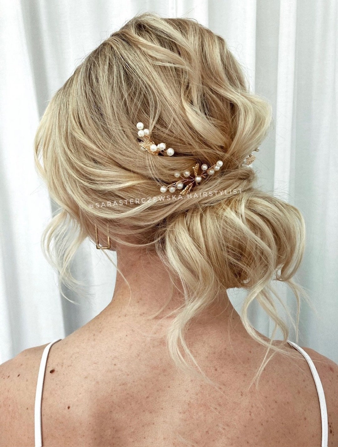 Pearl Hair Pins Wedding Pearl Hair Pins Bridal Hair Pins Pearl Bridal ...