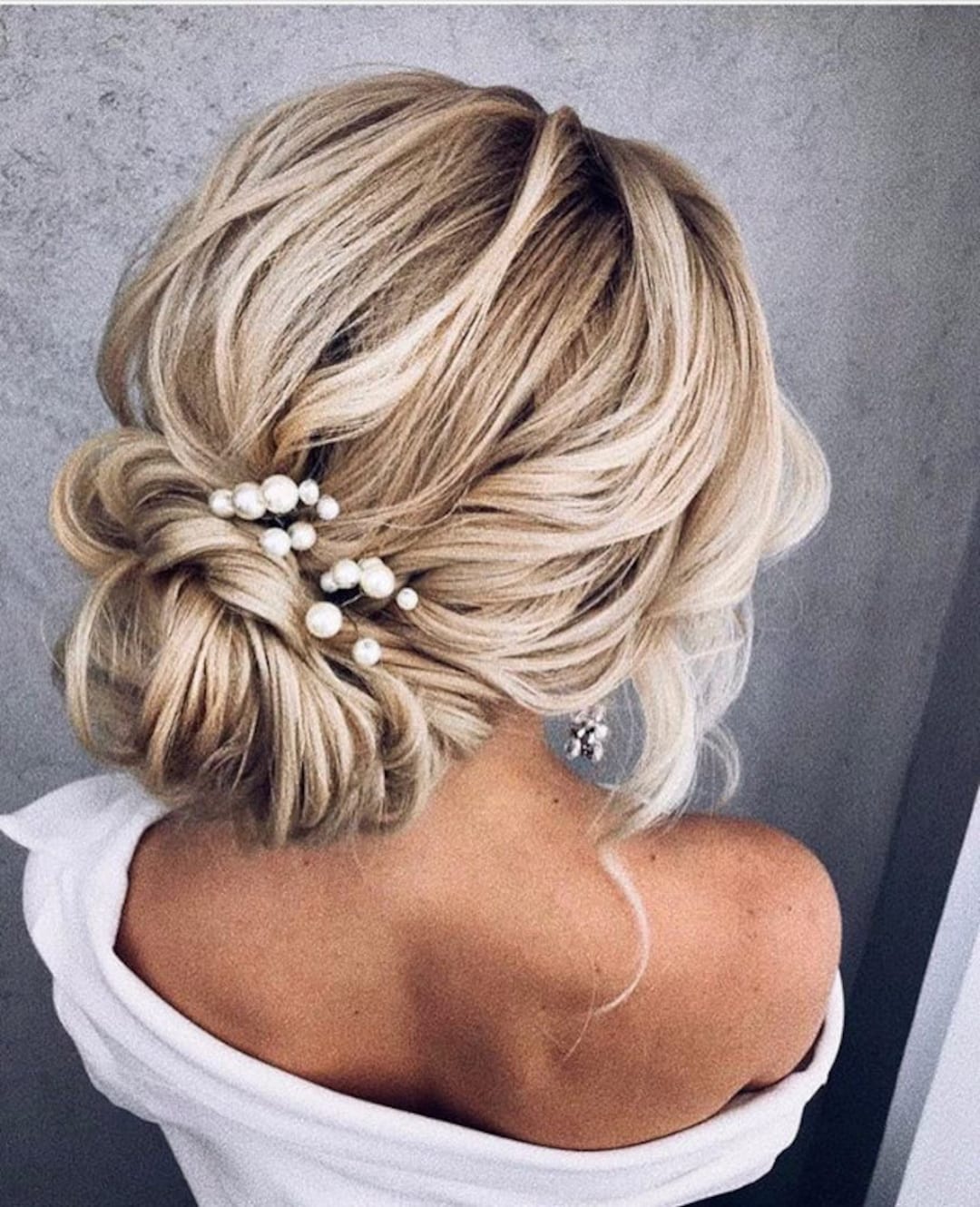 Pearl Hair Pins Wedding Pearl Hair Pins Bridal Hair Pins Pearl Bridal