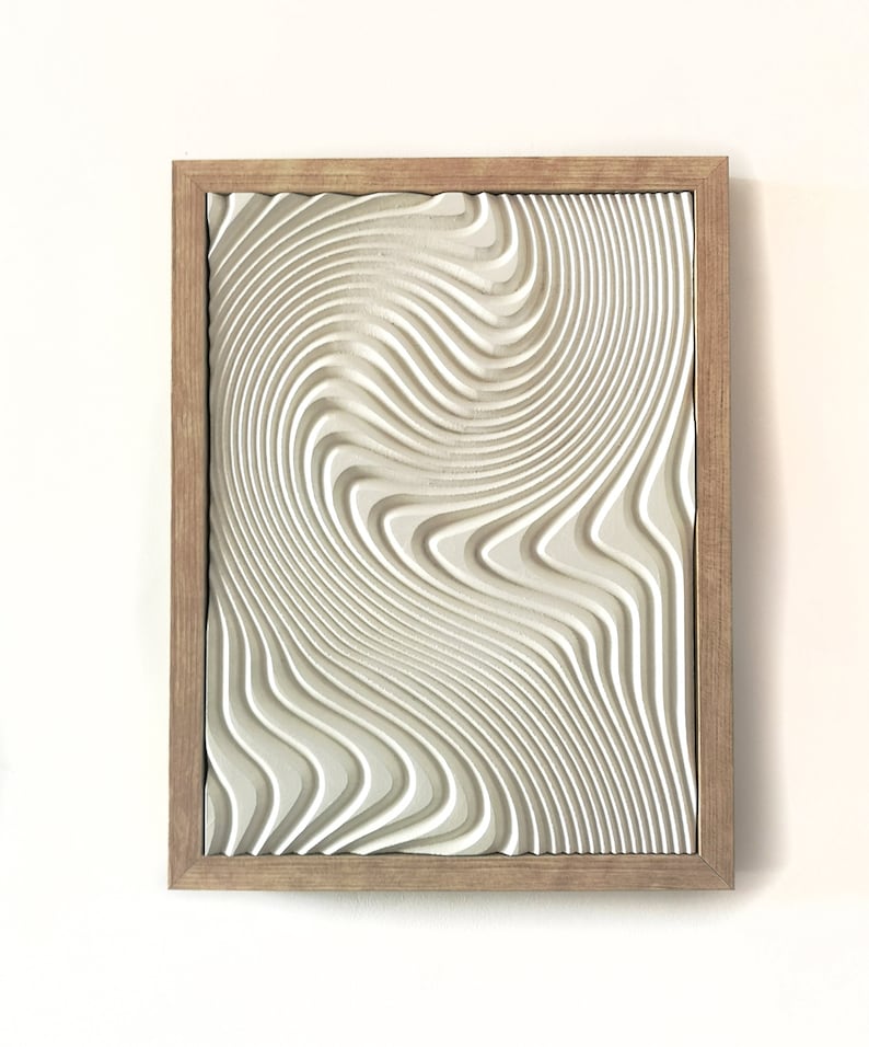 3D Wall Art Textured Plaster Wall Art Abstract 3D Wall Art | Etsy