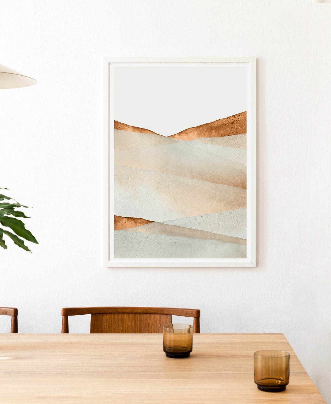 Neutral Prints, Printable Wall Art, Green Rust Decor, Neutral Wall Art ...