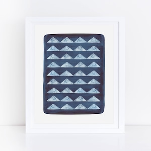 Triangles Print, Geometric Art Print, Watercolor Printable Art ...