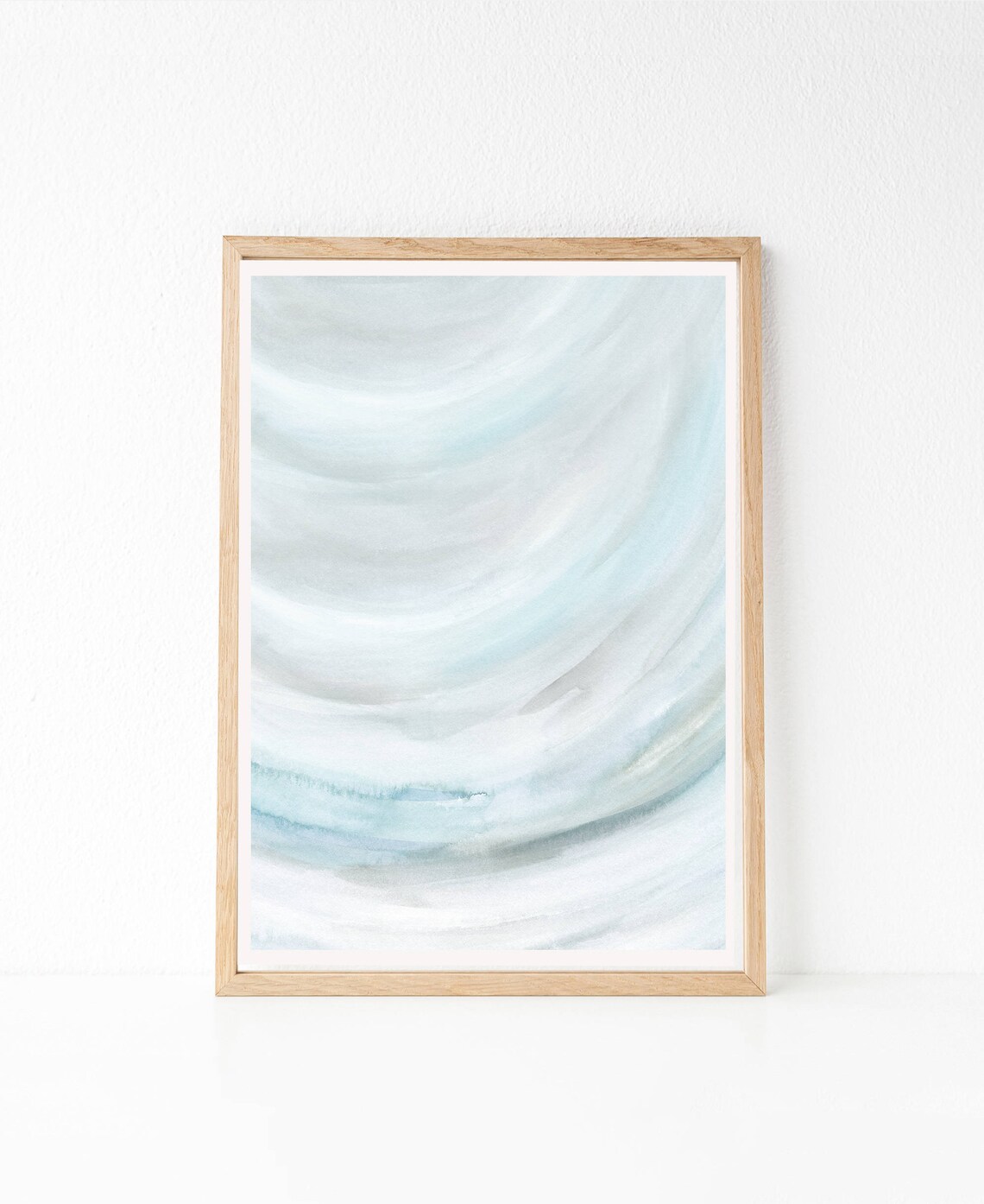 Abstract Printable Art Blue Gray Abstract Art Light Art - Etsy