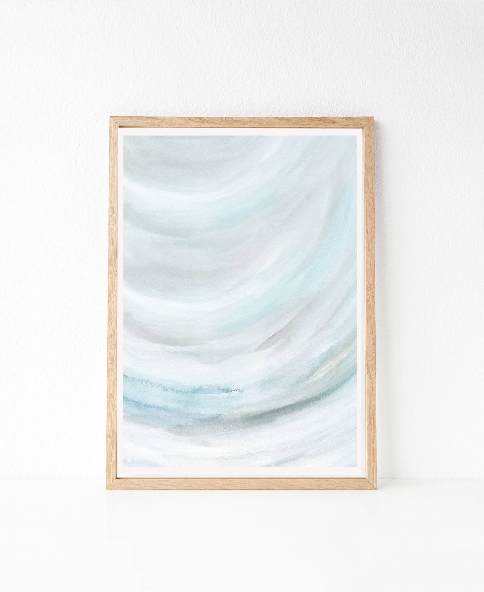 Abstract Printable Art Blue Gray Abstract Art Light Art - Etsy
