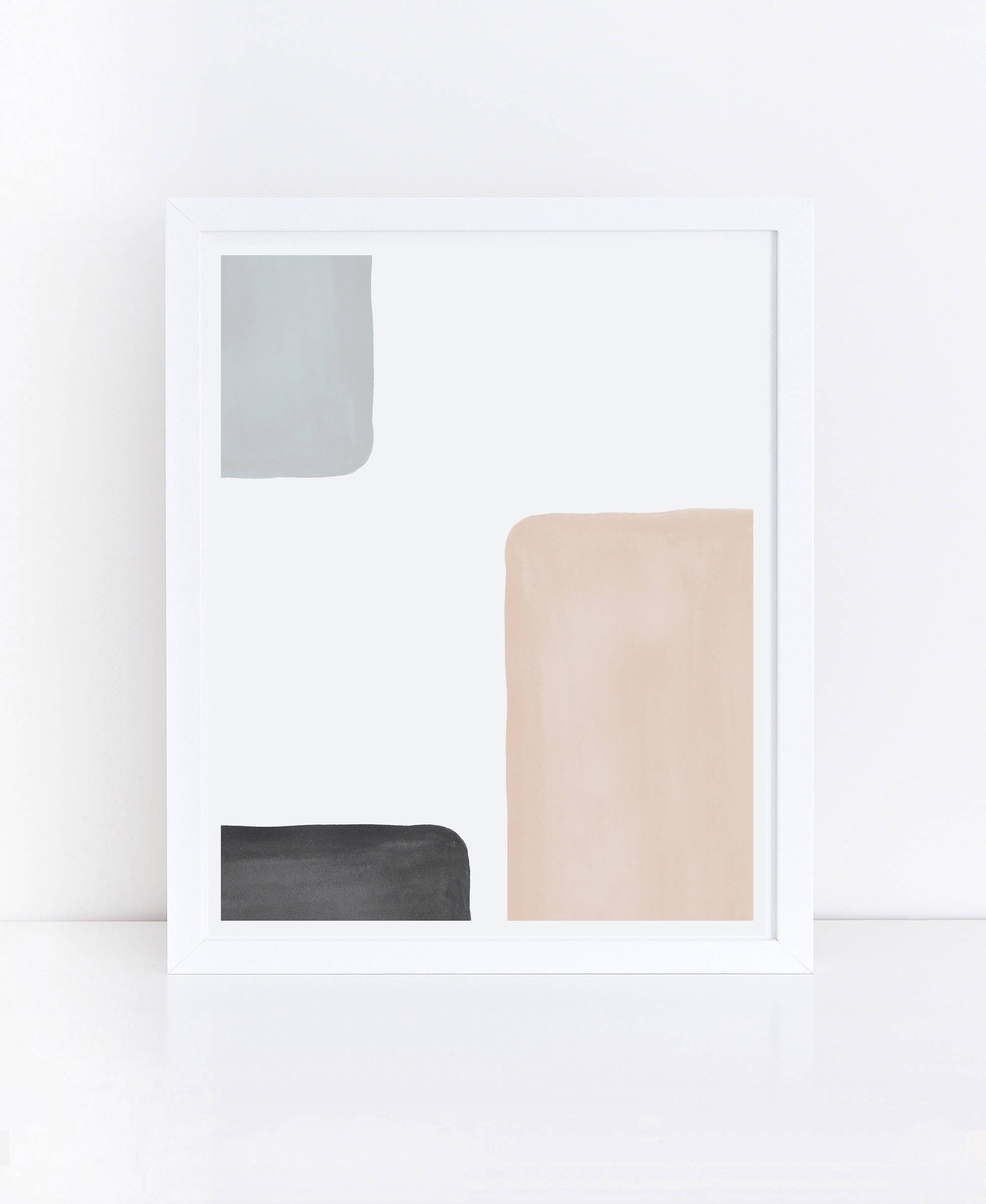 Neutral Wall Art Printable Wall Art Neutral Print Modern | Etsy