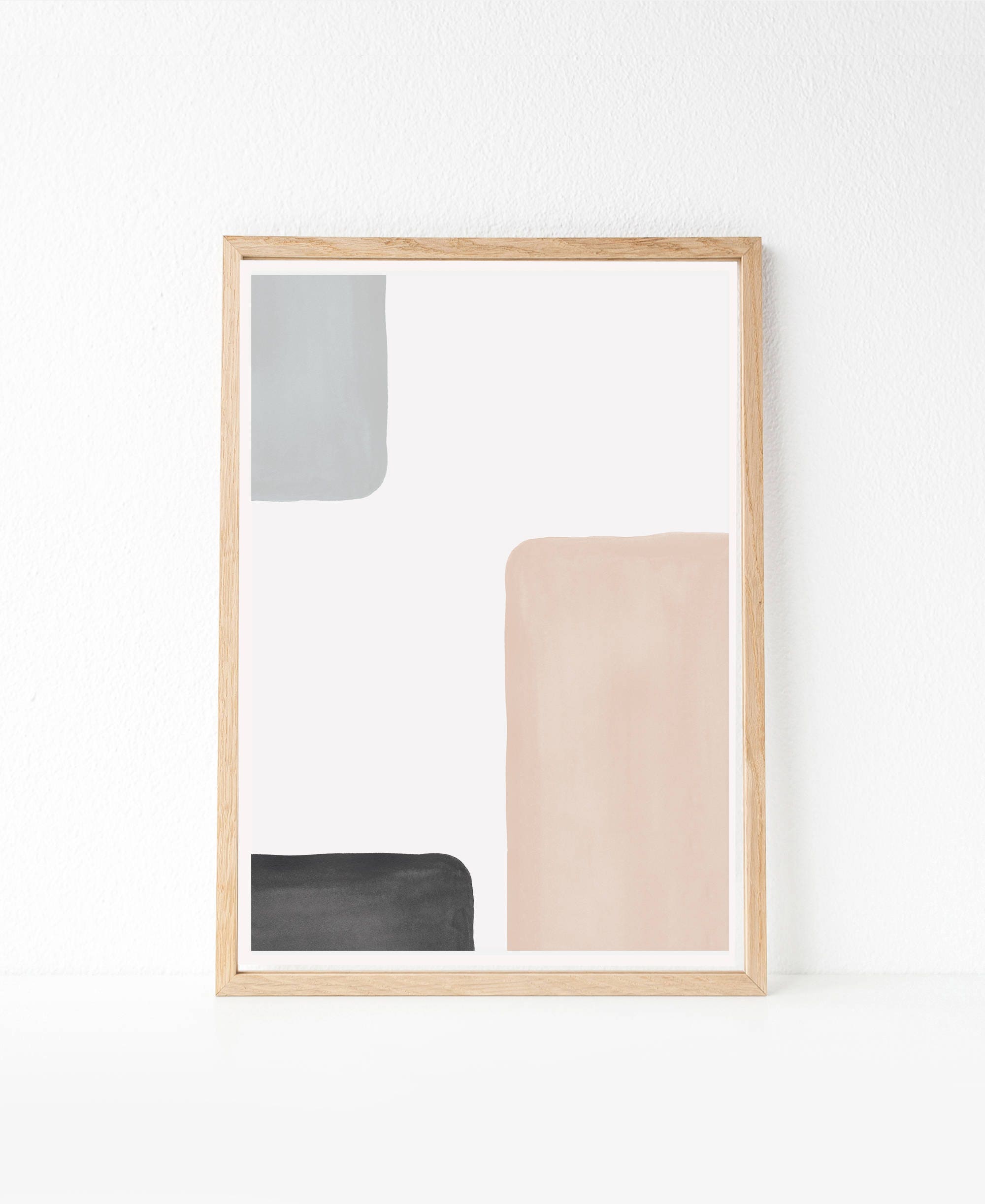 Neutral Wall Art Printable Wall Art Neutral Print Modern | Etsy