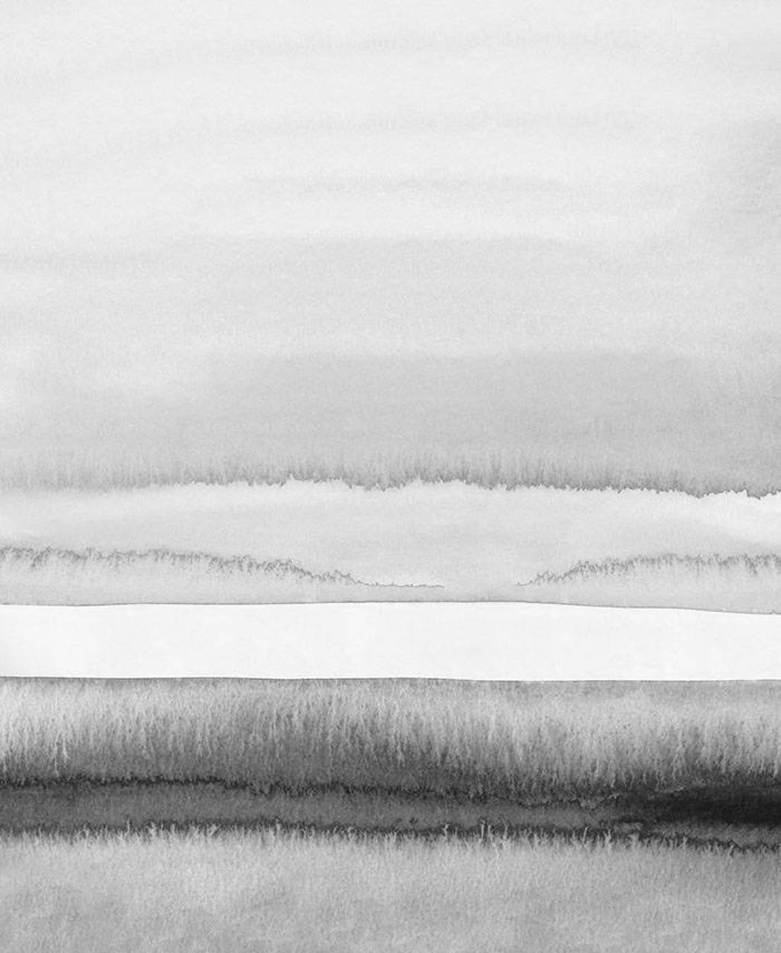 Gray Wall Art, Gray Abstract Art, Printable Abstract, Black and White ...