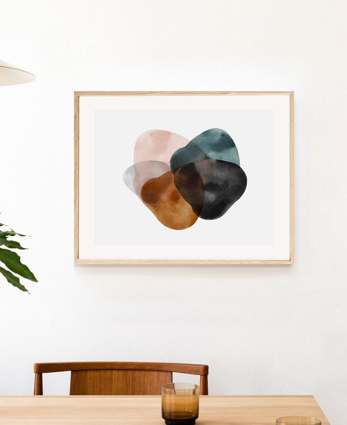 Horizontal Abstract Art Printable Wall Print Abstract Wall - Etsy