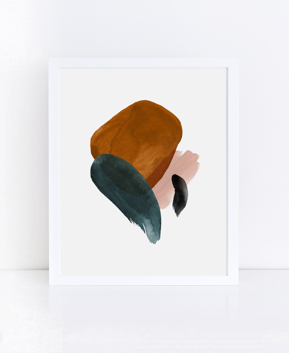 Abstract Brush Strokes, Abstract Printable Art, Printable Wall Art ...