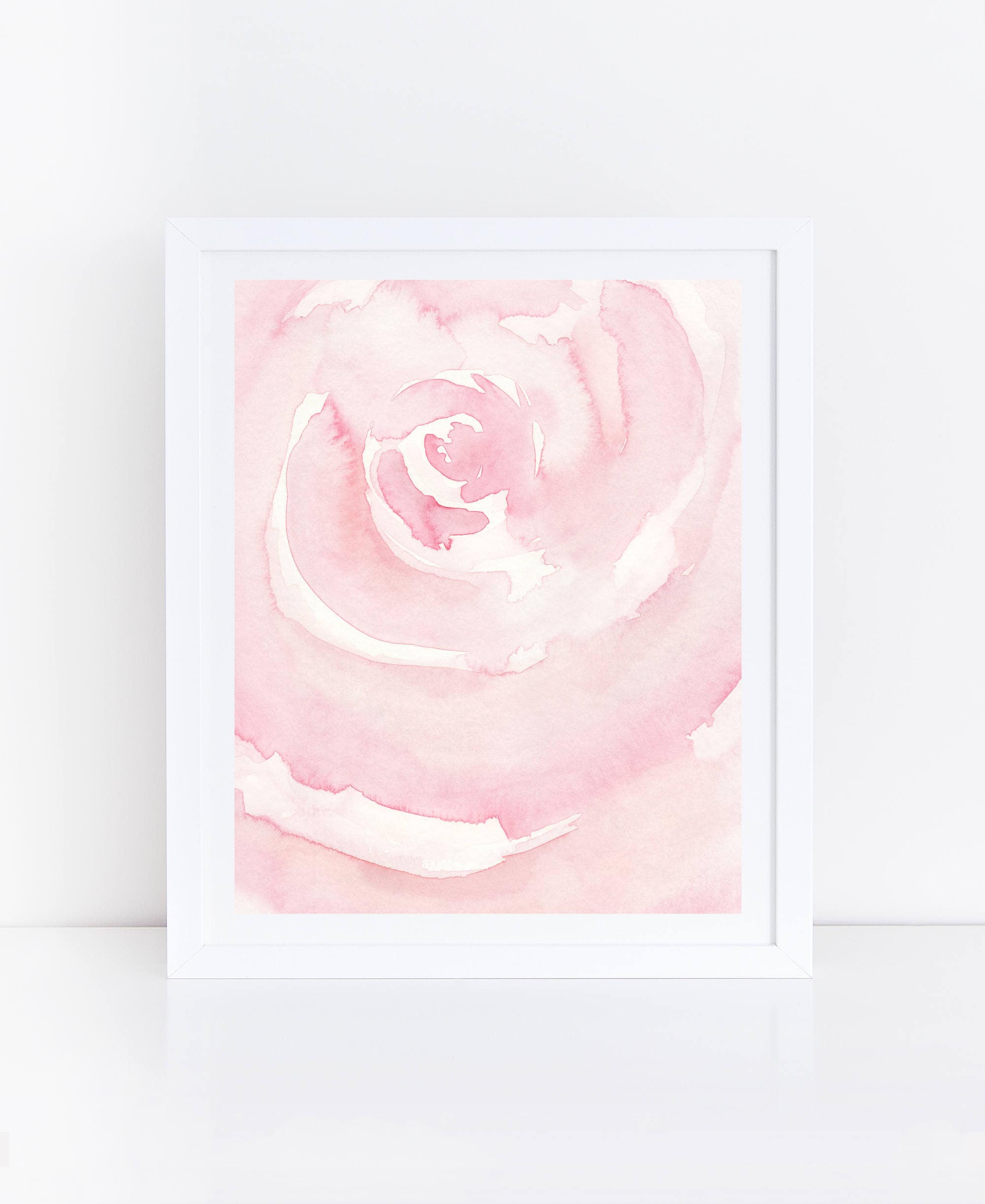 Blush Prints Blush Pink Watercolor Art Printable Watercolor | Etsy Canada