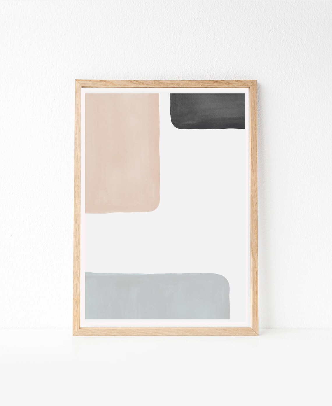 Neutral Print Printable Wall Art Mid Century Modern Art - Etsy