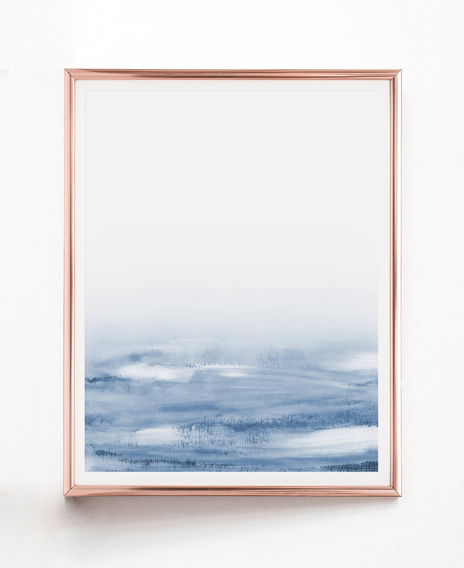 Blue Wall Art Printable Art Abstract Printable Art | Etsy