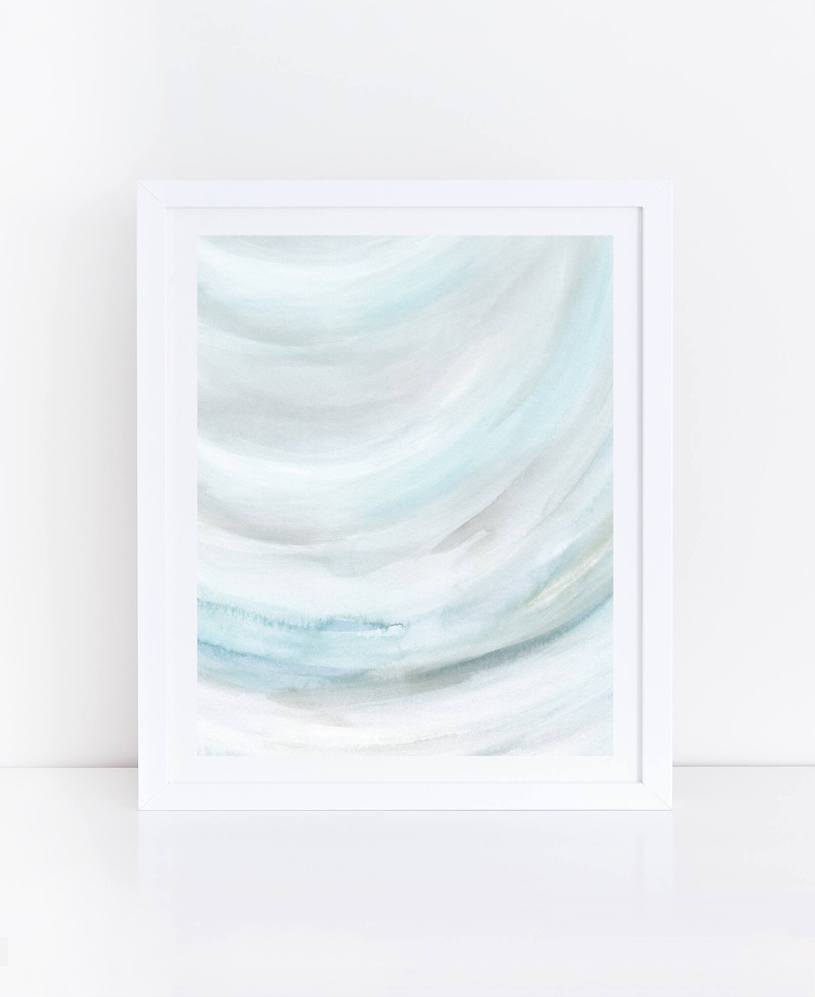 Abstract Printable Art Blue Gray Abstract Art Light Art - Etsy